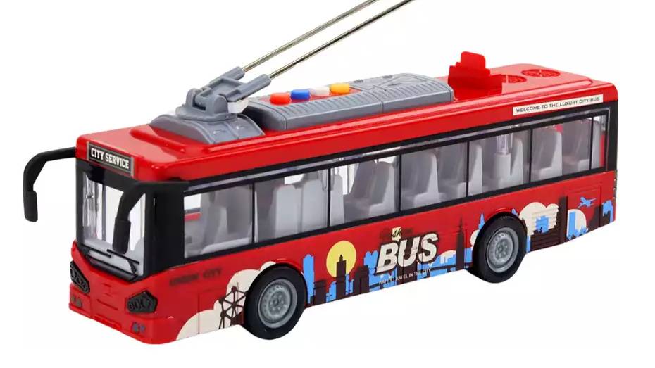 Маш. инер. JS121 Троллейбус #технопарк #троллейбус#Bus