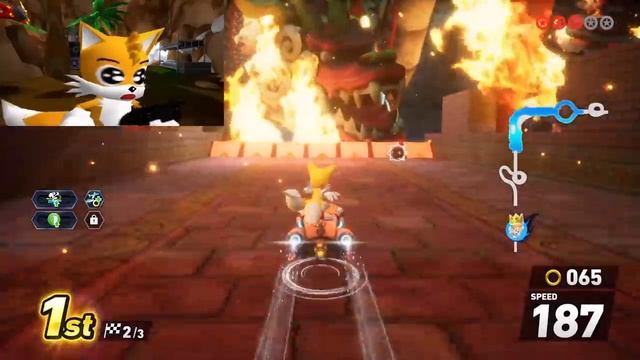 Tails plays - SONIC RACING CROSSWORLDS !!!