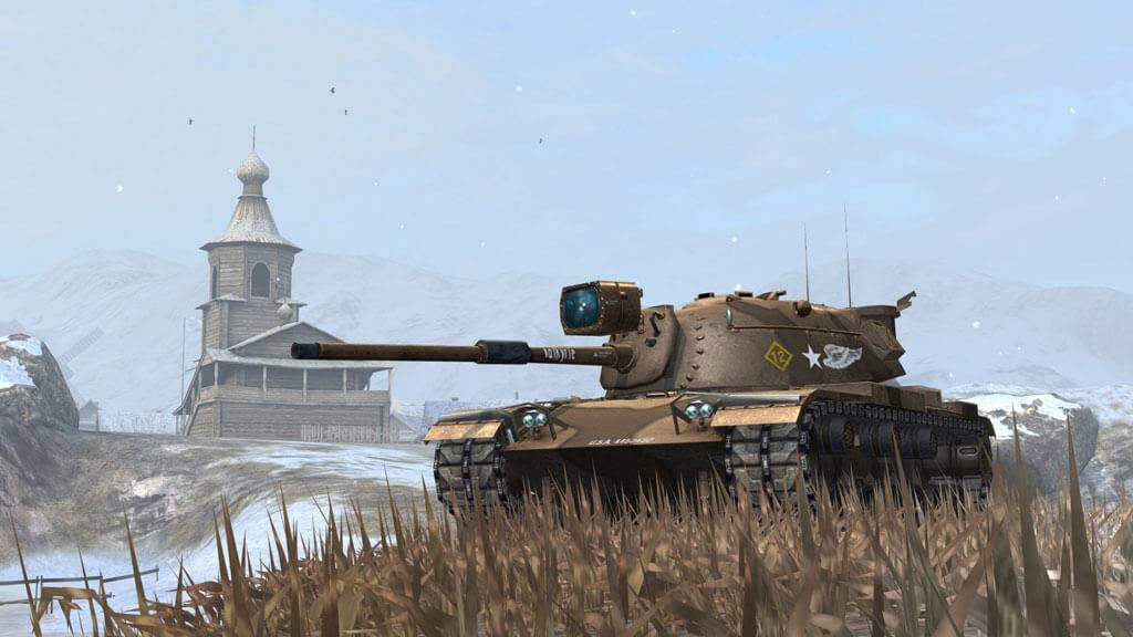 M60 — американский премиумный средний танк 10-го уровня в игре World of Tanks Blitz (WOT Blitz).