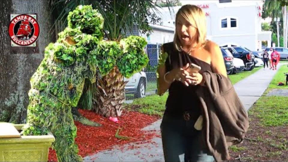 Bushman Prank At Tampa Bay Buccaneers vs Dallas Cowboys