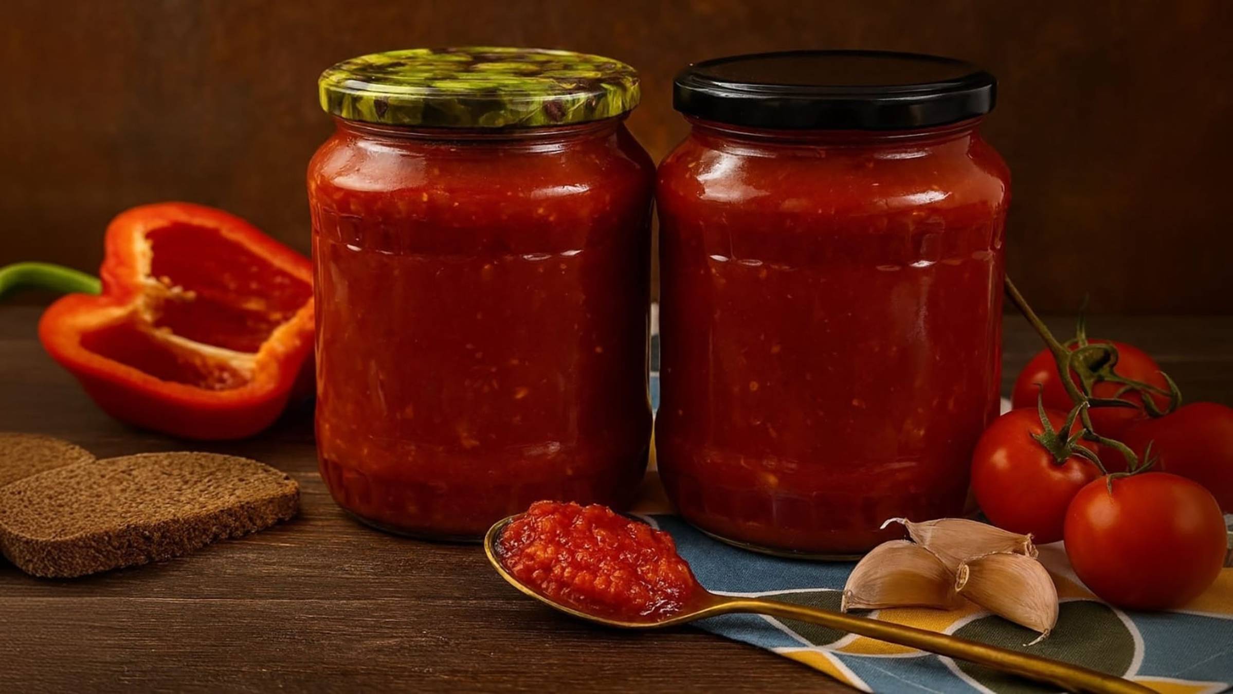 Аджика на зиму за 1 час. Пошаговый рецепт для начинающих.