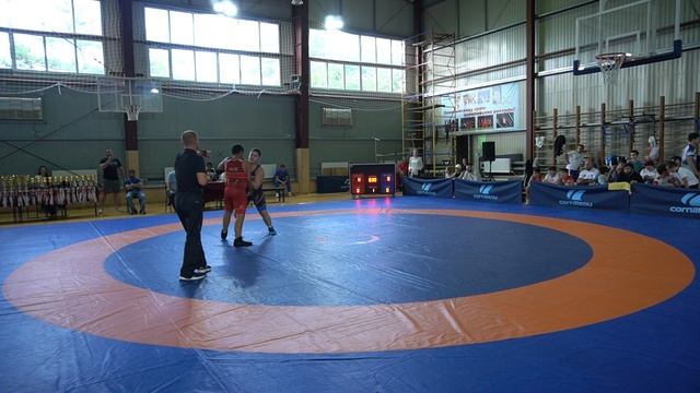 Греко-римская борьба! Вес 92 кг. 1/2 финала Эссоме Тимотэ (Новокубанск)-Баскаев Артём (Геленджик)