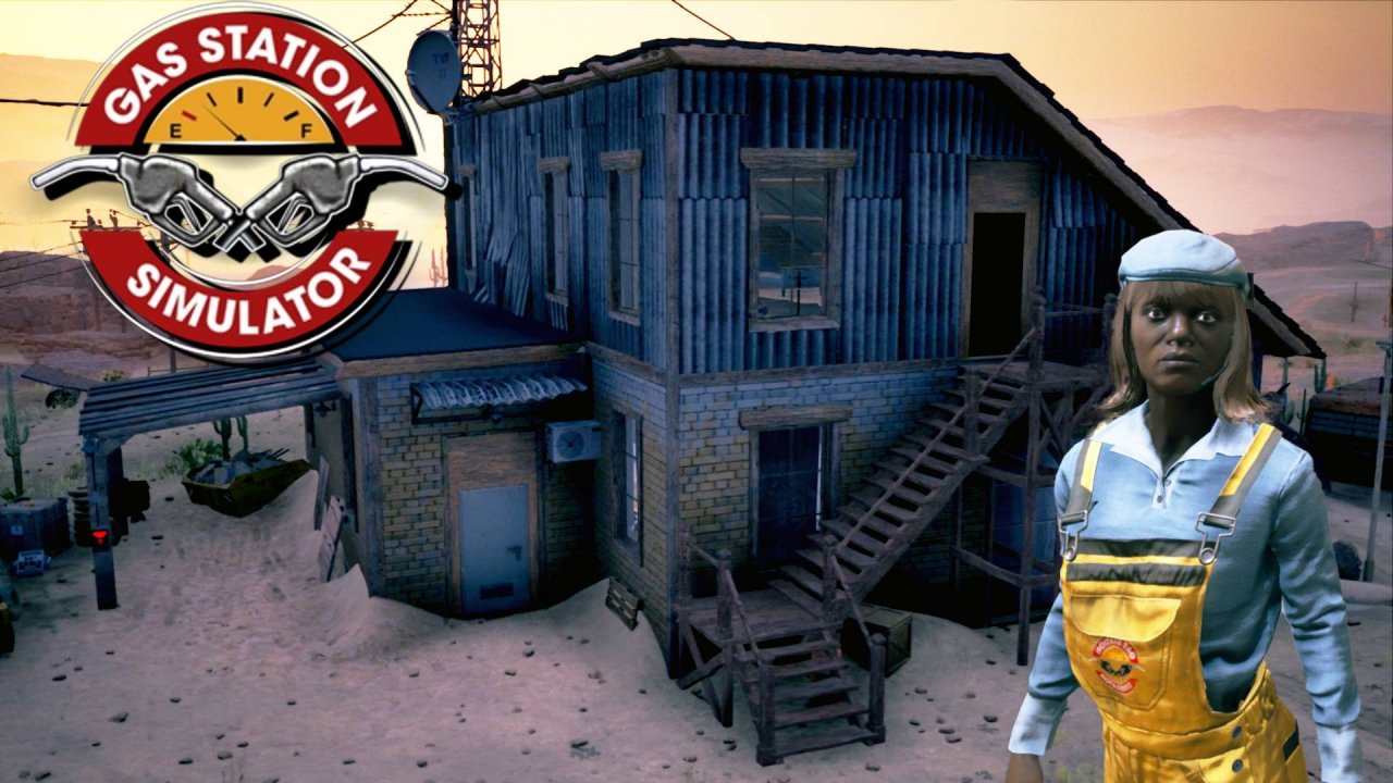 Работник и Ремонт - Прохождение #4 Gas Station Simulator