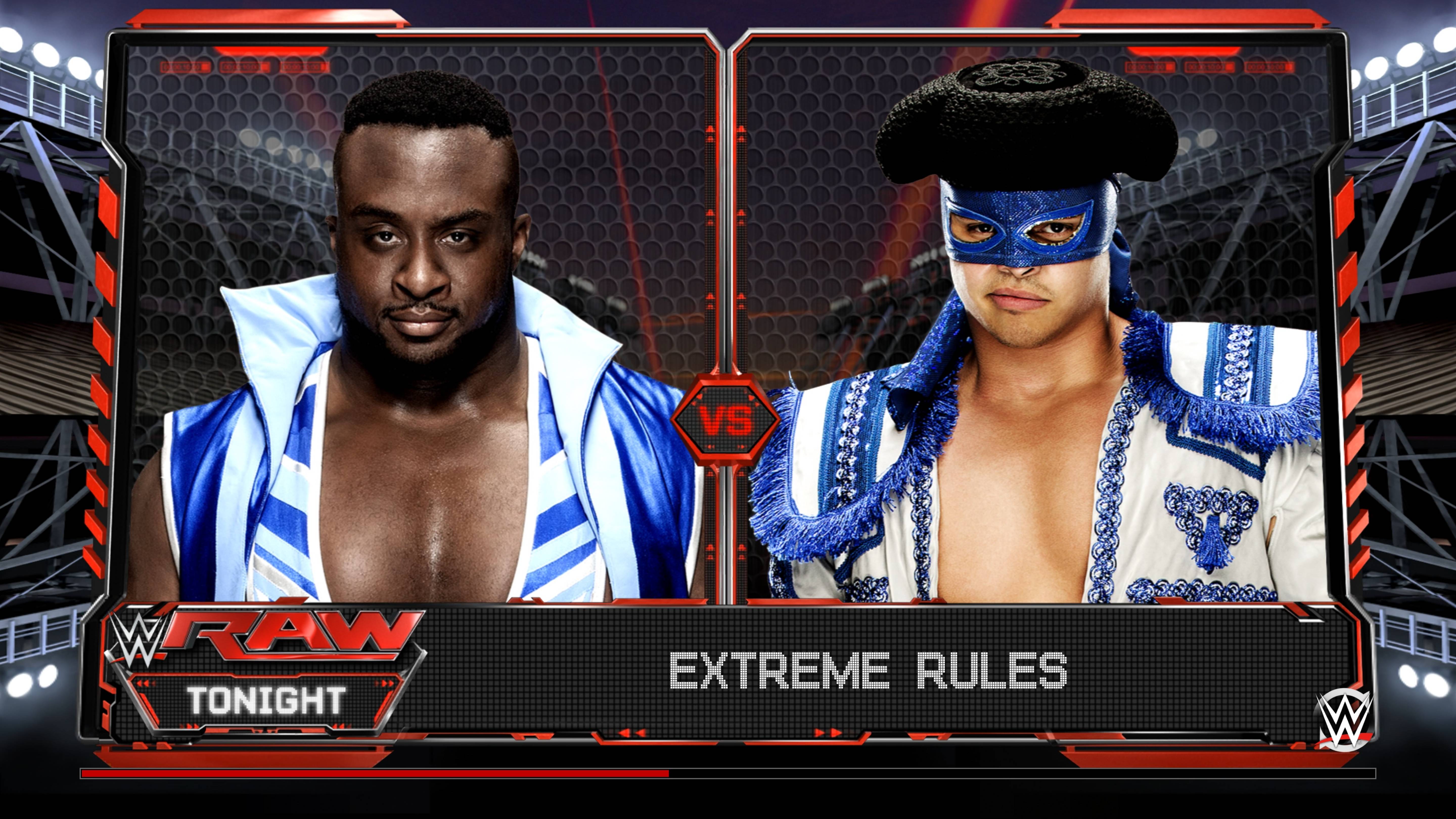 WWE2k16 Чемпионат RAW бой между Big E - Fernando часть третья