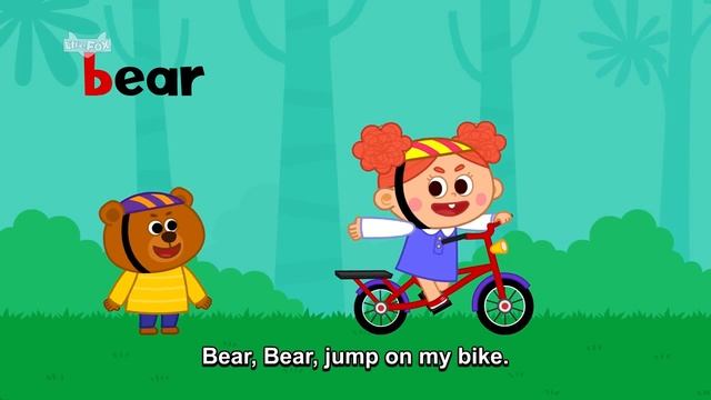 Letter Bb _ New Phonics Songs _ Little Fox _ Animated Songs for Kids