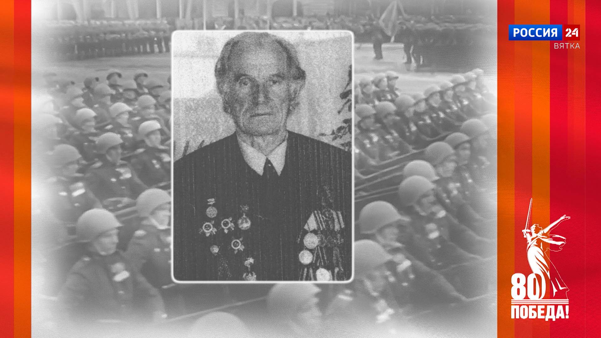 Победители. Кировчане — участники Парада Победы: Георгий Яковлевич Попов