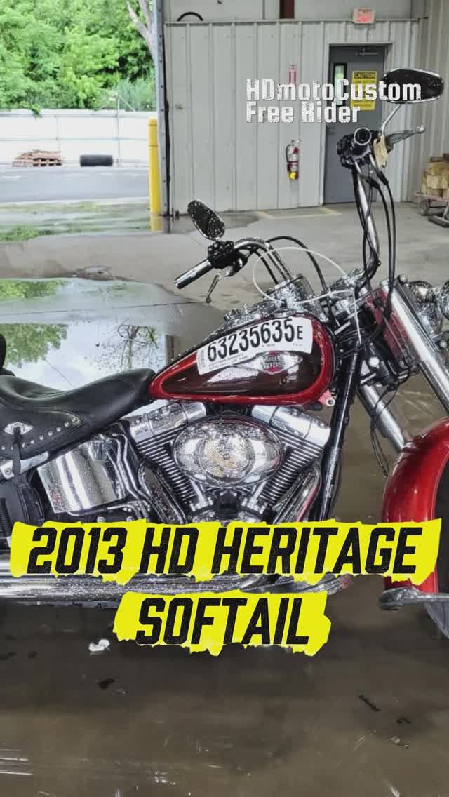 Harley Davidson Heritage Softail: классика!