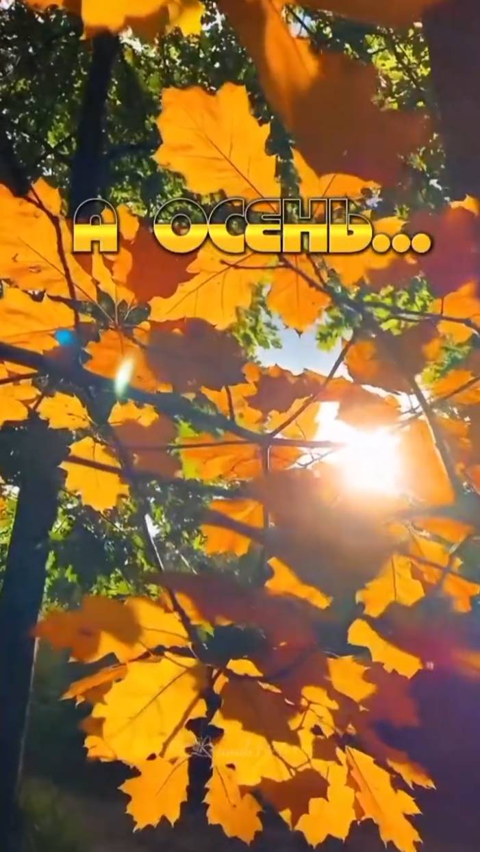 А ОСЕНЬ...