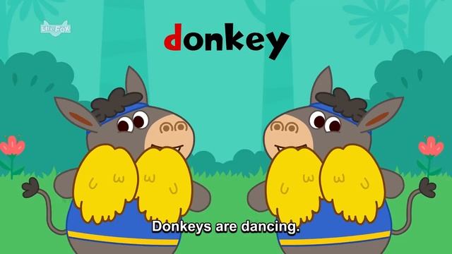 Letter Dd ｜ New Phonics Songs ｜ Little Fox ｜ Animated Songs for Kids