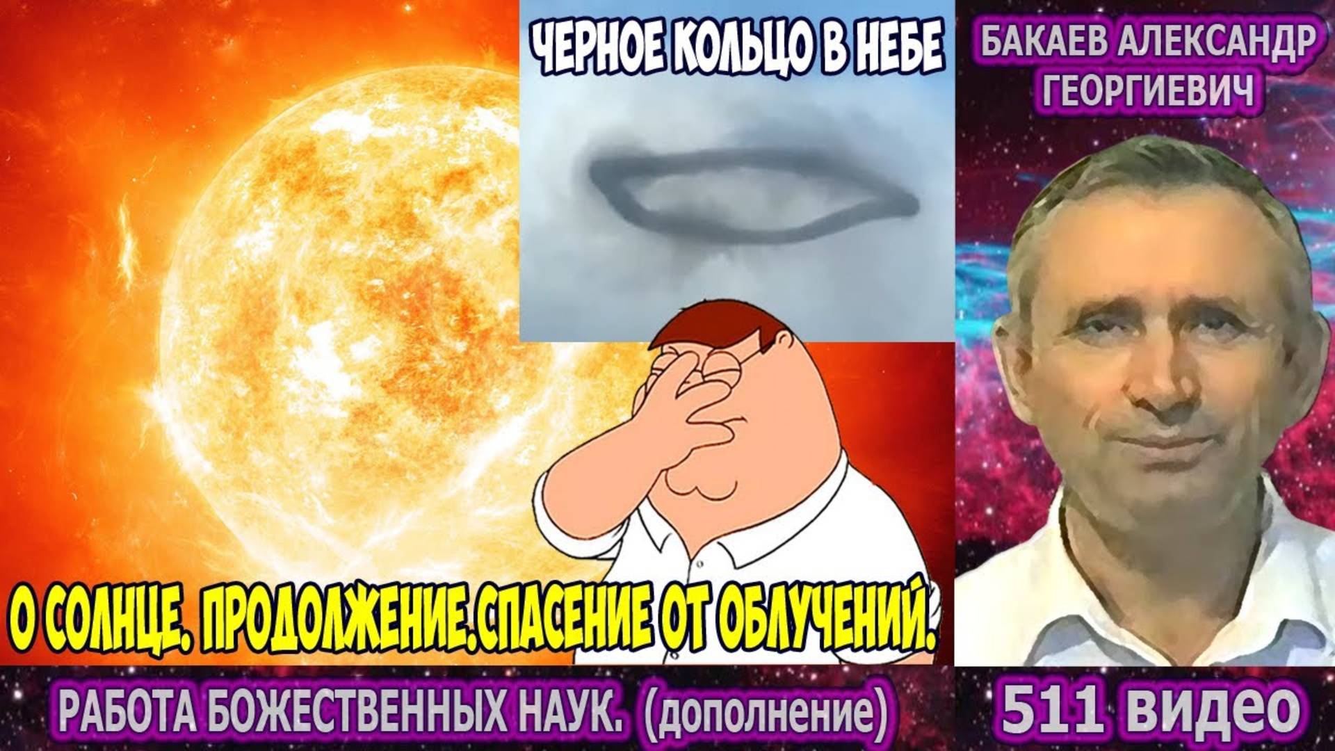 Часть 511. [О Солнце. Спасение от облучения] - Работа Божественных наук. Часть 2. Бакаев А.Г.
