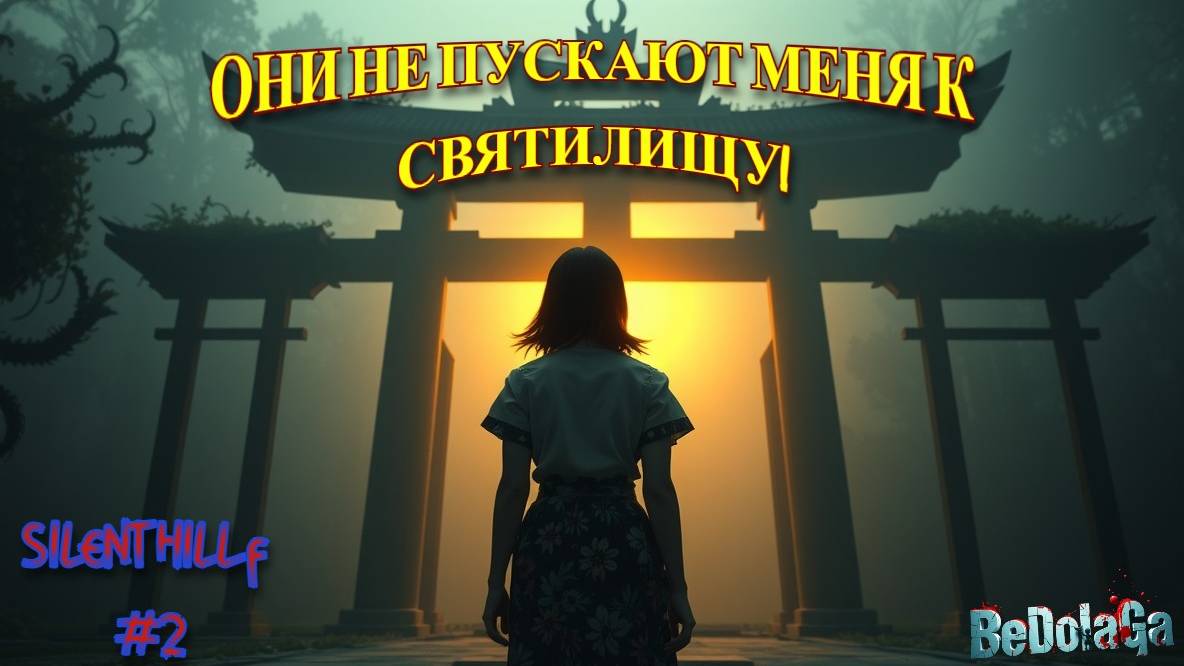 SILENT HILL f #2: ОНИ не пускают меня к святилищу! Битва за вход в другой реальности