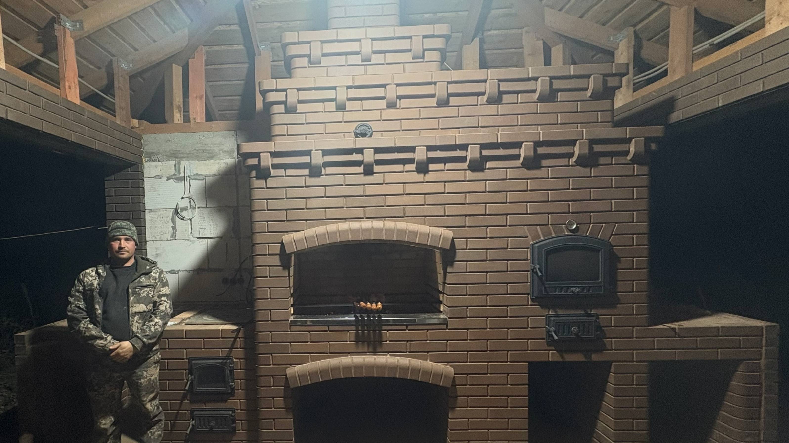 Мангал, казан, мини русская печь, наш 174 объект