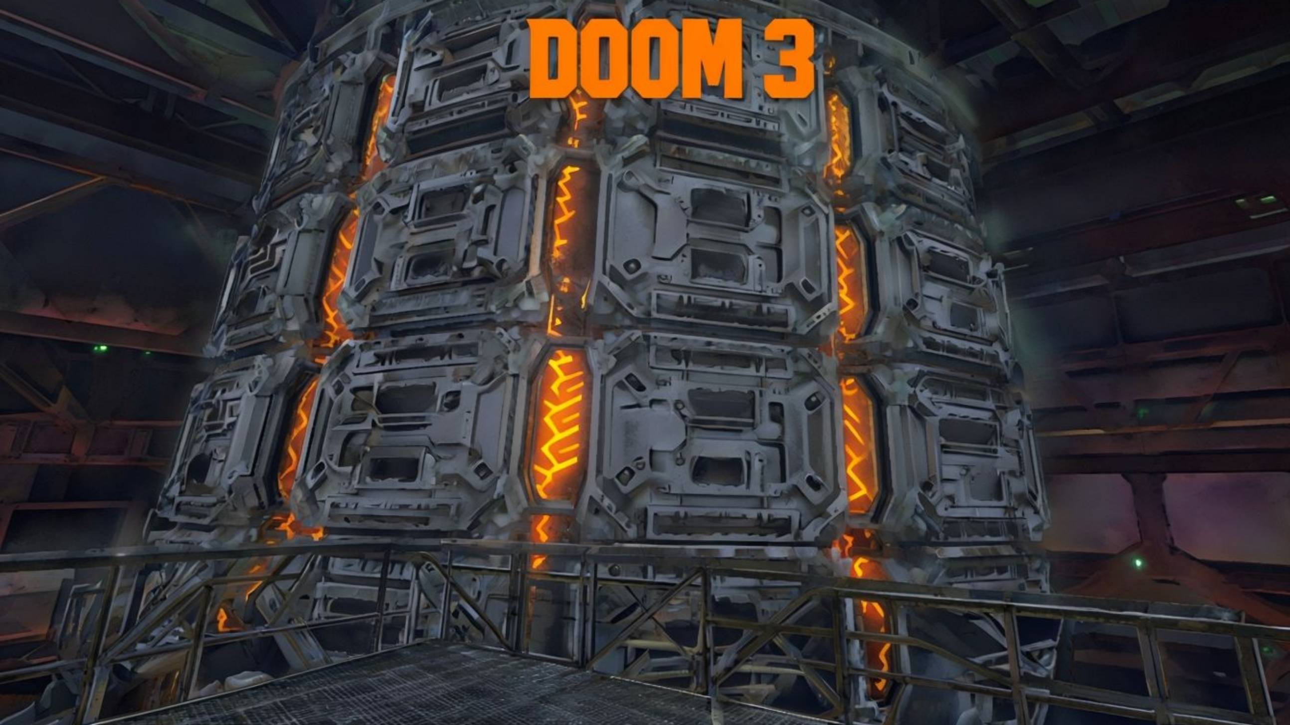 Doom 3 №8 Режим "Игросериал" 60к/с - Неисправность в реакторе.