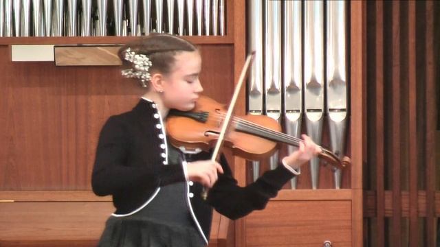 Оттокар Новачек "Непрерывное движение" - Анна Шейко (скрипка)