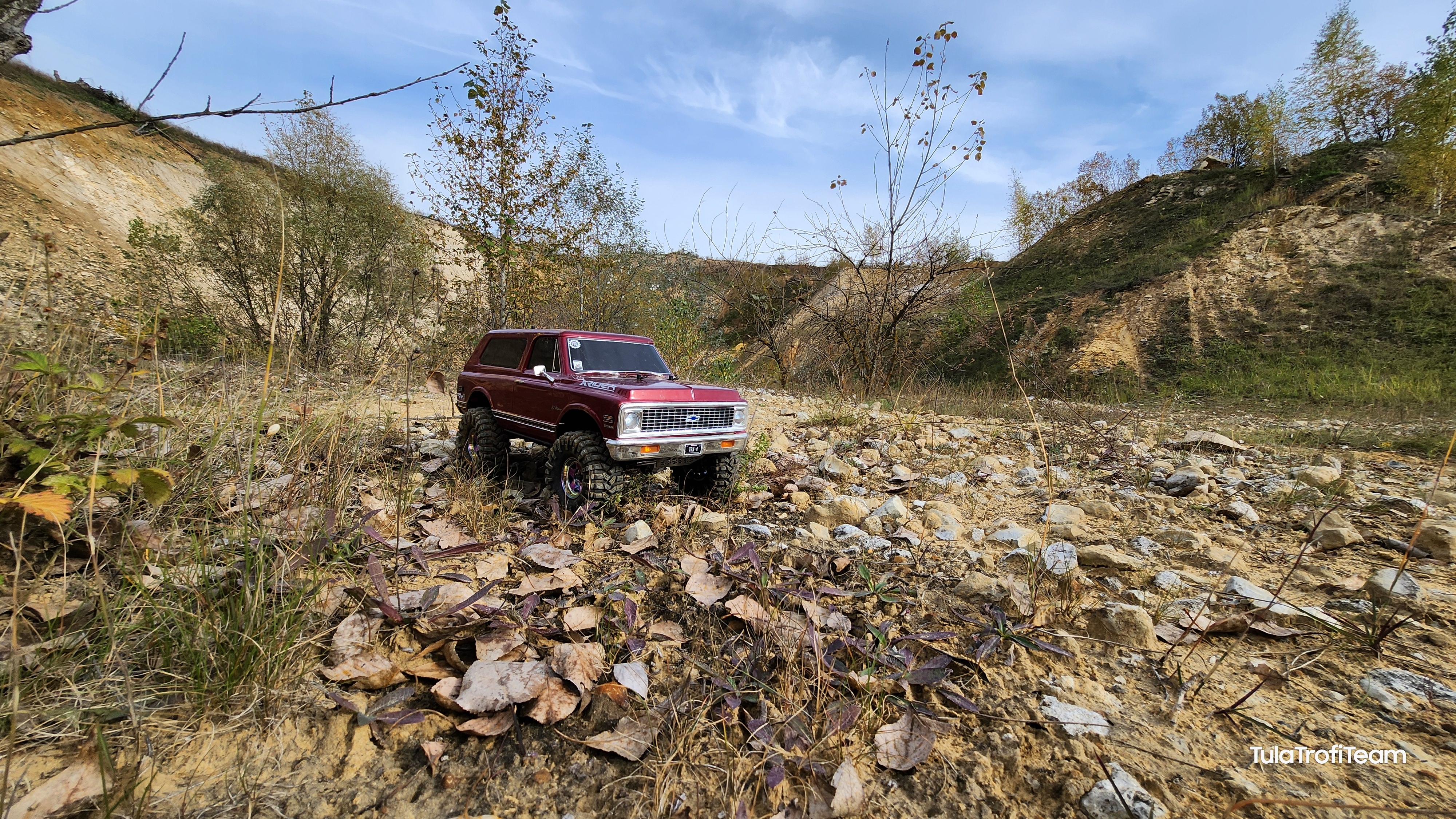 Исследование новой локации на Redcat gen8