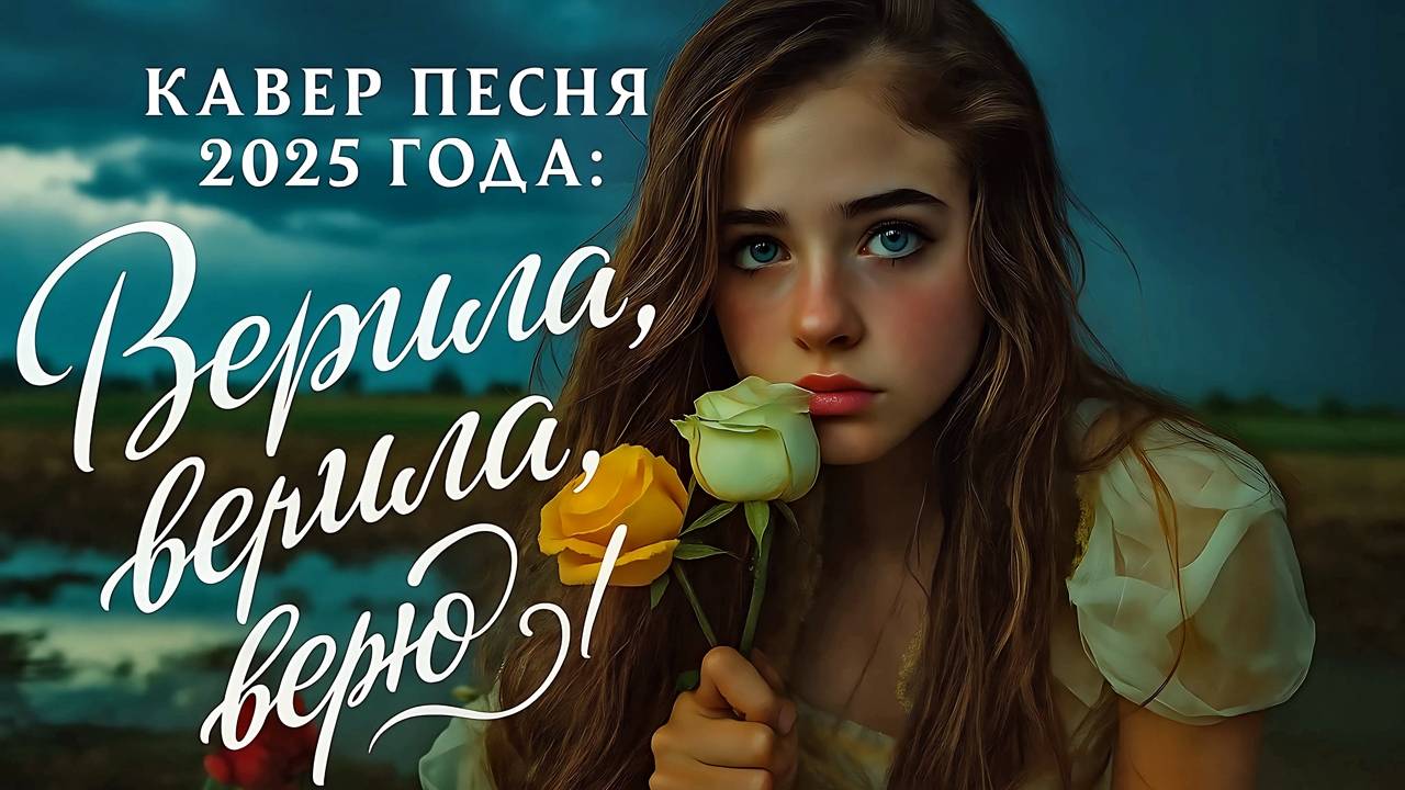 Верила, верила, верю. Кавер 2025. Классная песня про Любовь. Разлука. Русская народная. Попса. Клип.