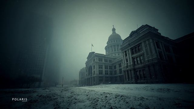 Ambient Dystopian Soundscape ☢️ Ice Cold Frozen Landscape