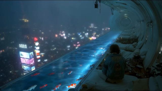 Technopolis ⧫ Deep Calm SciFi Soundscape ⧫ Ambient Cyberpunk Atmosphere for Supreme Relaxation