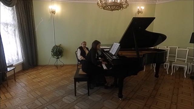 Открытый урок И.Н.Шубиной. "Работа над музыкальным образом на примере пьесы малой формы"