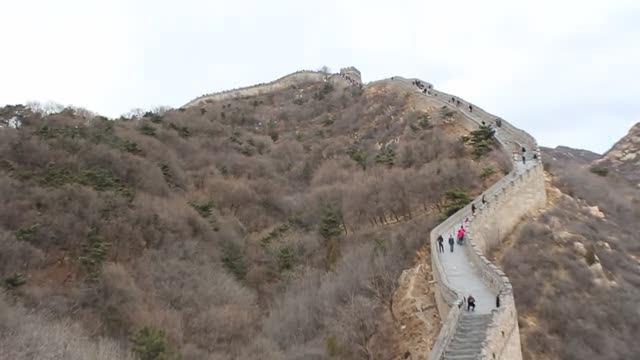 На ВЕЛИКОЙ КИТАЙСКОЙ СТЕНЕ