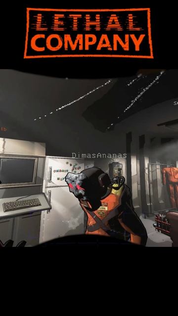 Глюк с маской / Lethal Company / =Ч.О=ЧЕМПИОН #shorts