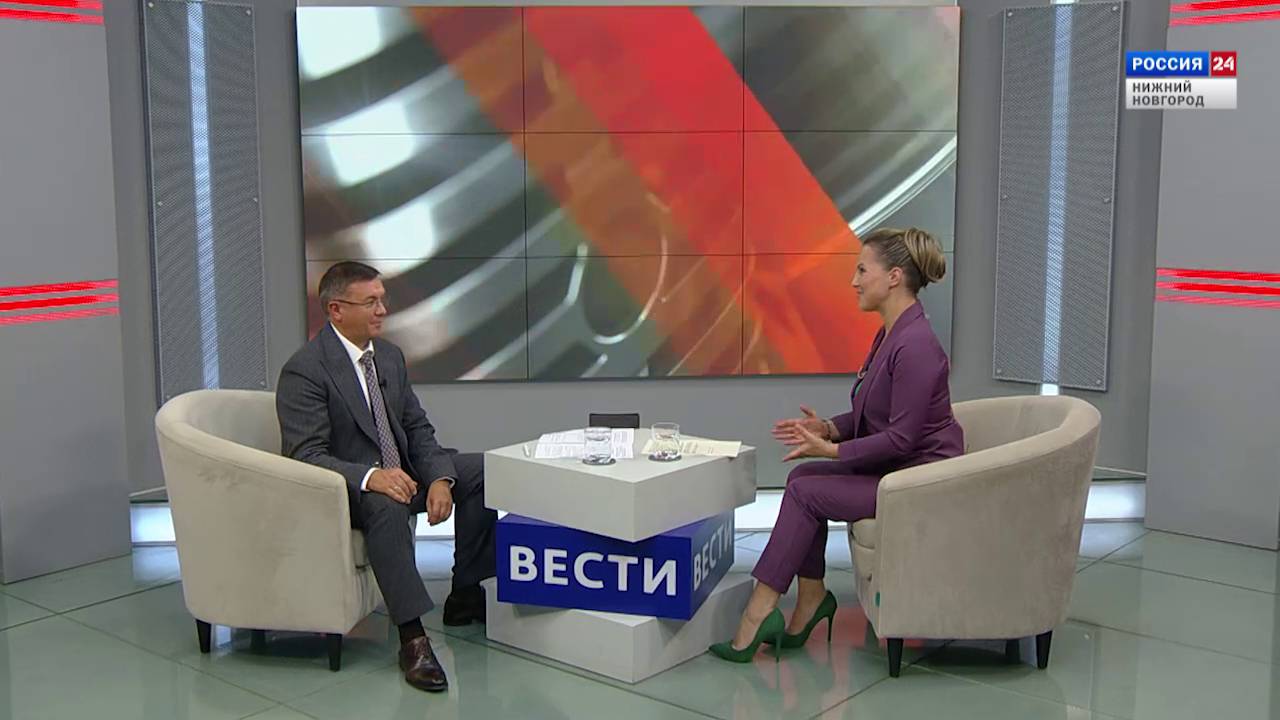 "Вести-Интервью". Гость программы -  Сергей Баринов (08.10.2025)