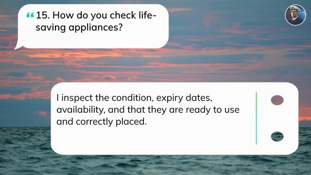 Third Officer Interview. Part 2. Questions 11-20 Английский для моряков