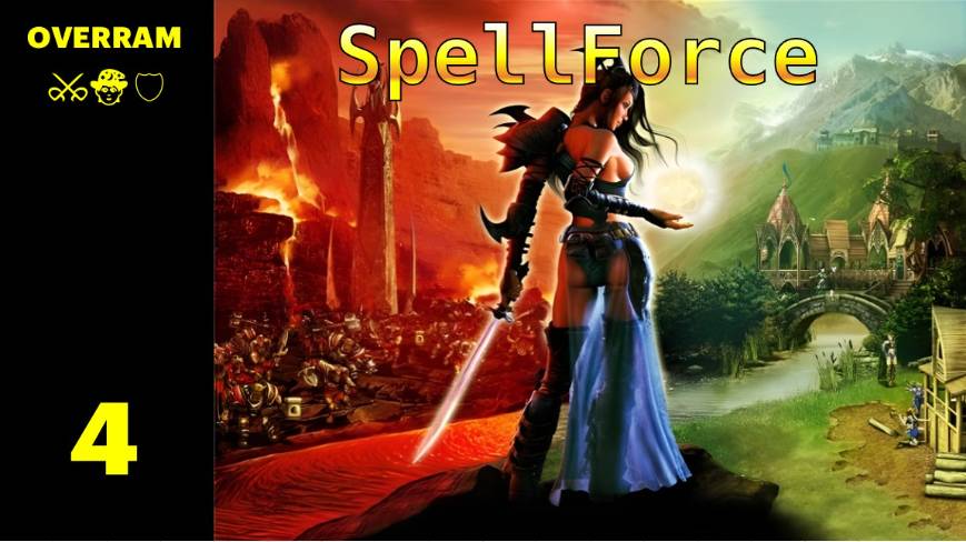 SpellForce # 4 Помогли толпе эльфией и теперь прем в Зеленополье