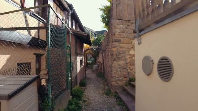 Эгисхайм – средневековая деревня Родина Статуи Свобо