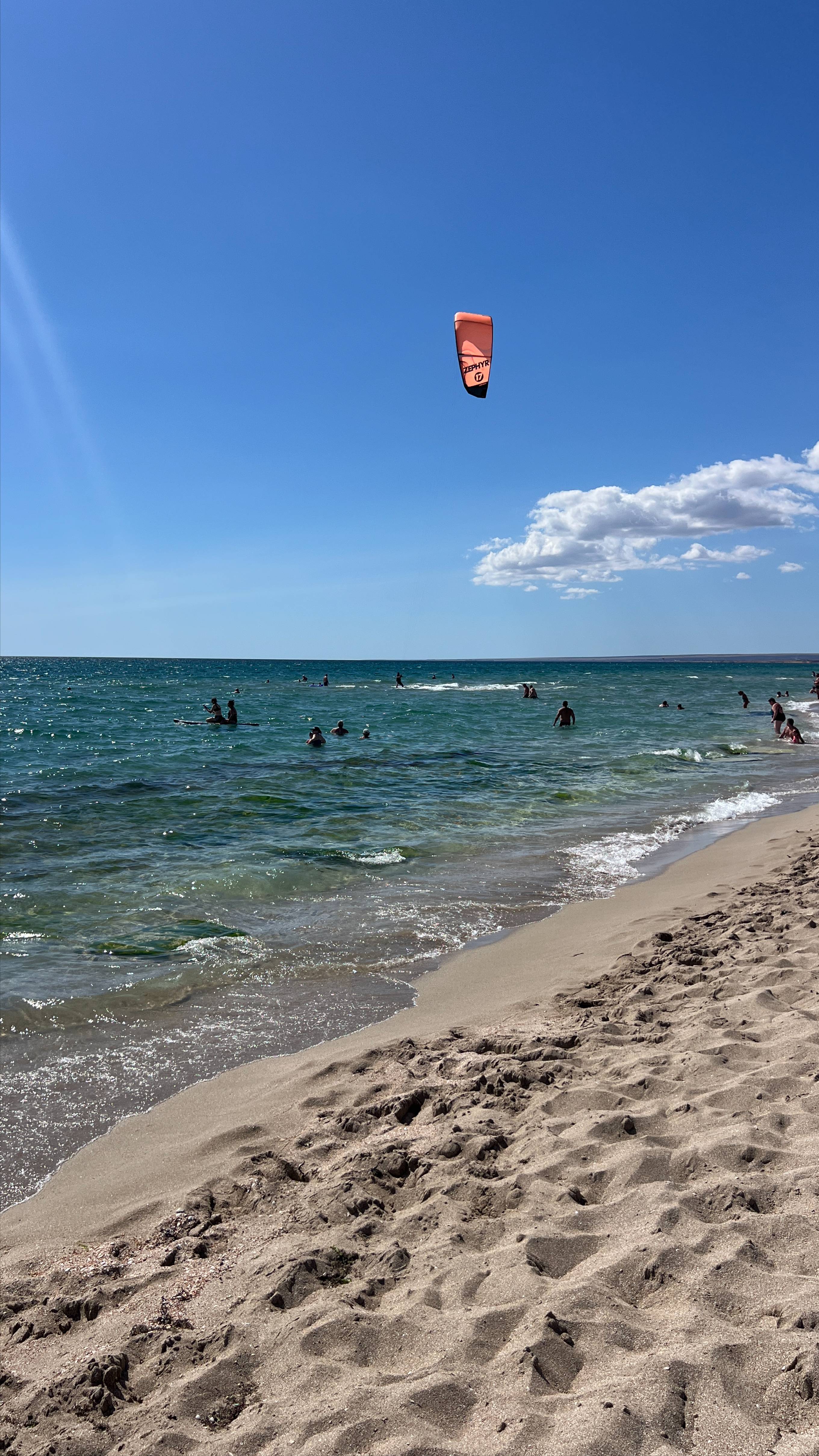 Кайт-серфинг на Беляусе