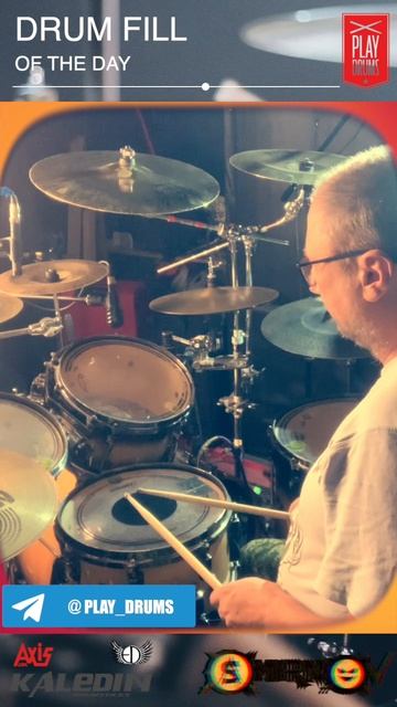 Заполнение на барабанах на одну четверть #6 #drumfill #drumlesson