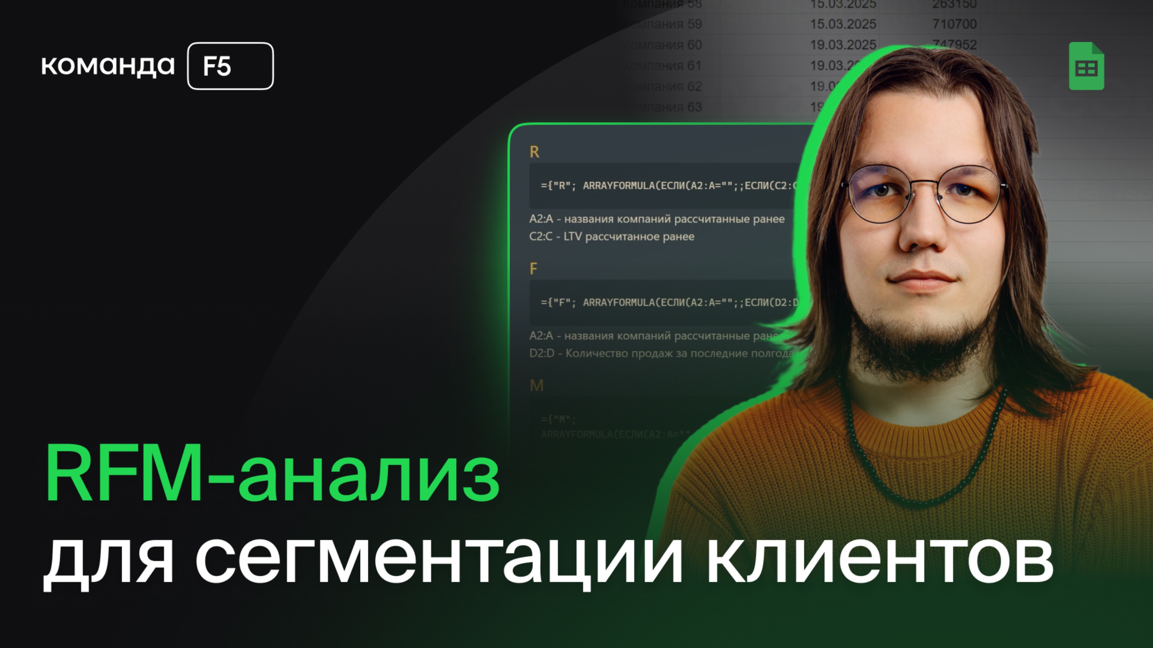 RFM-анализ для сегментации клиентов