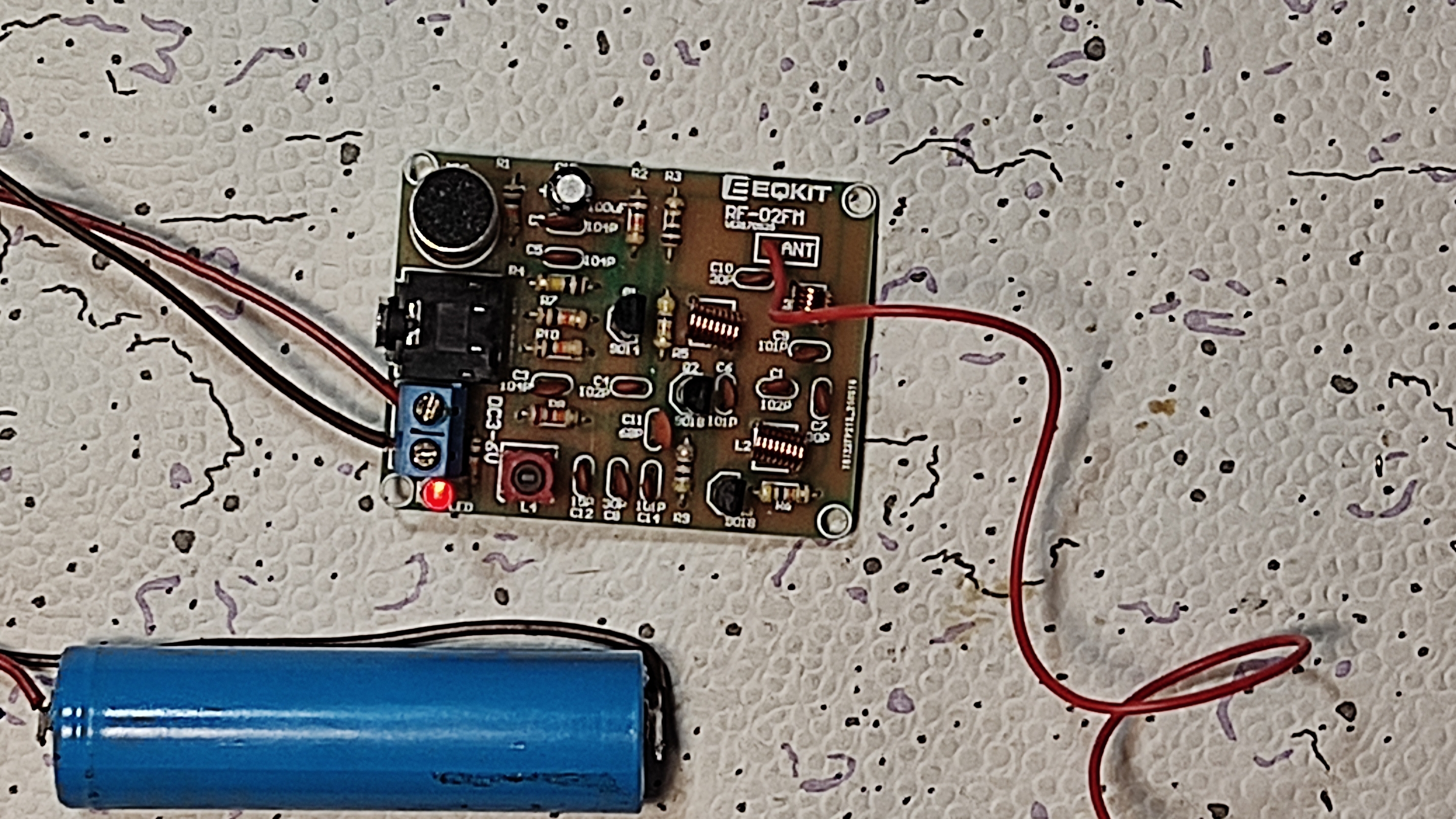 Радиомикрофон FM своими руками.