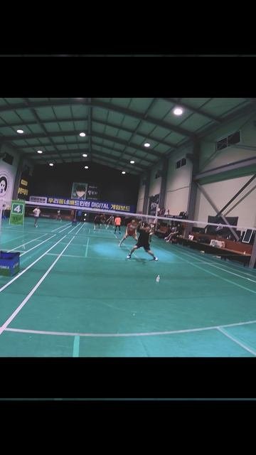 Игра в бадминтон видео глазами тренера Хана (5)