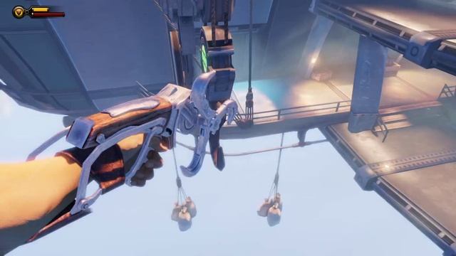 BioShock Infinite - Прохождение!Часть 2(Крыши центра Комстока,Врата острова монументов и др.)