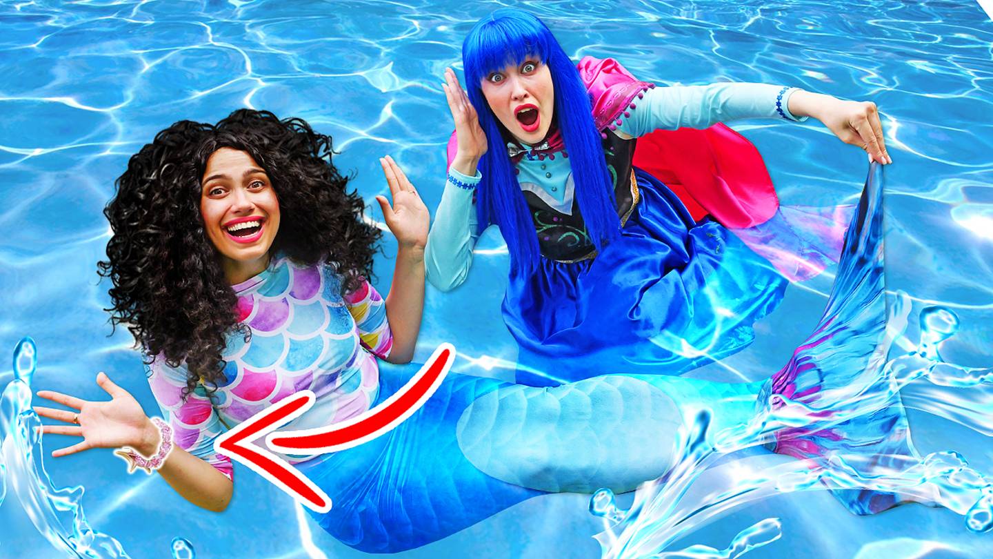 Браслет русалки, который МЕНЯЕТ ВСЁ! 🧜 Как вредная принцесса стала РУСАЛКОЙ 😲