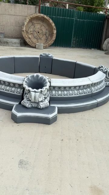 Бассейн для фонтана средний