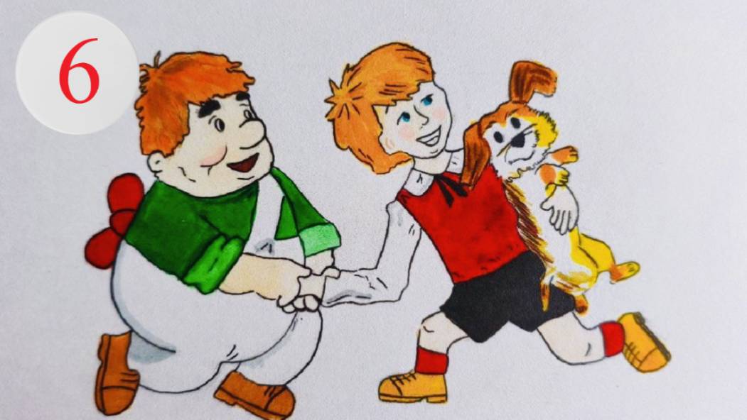 Карлсон играет в привидение / Глава 6 / Астрид Линдгрен