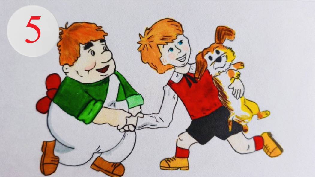 Проделки Карлсона /  Глава 5 / Астрид Линдгрен