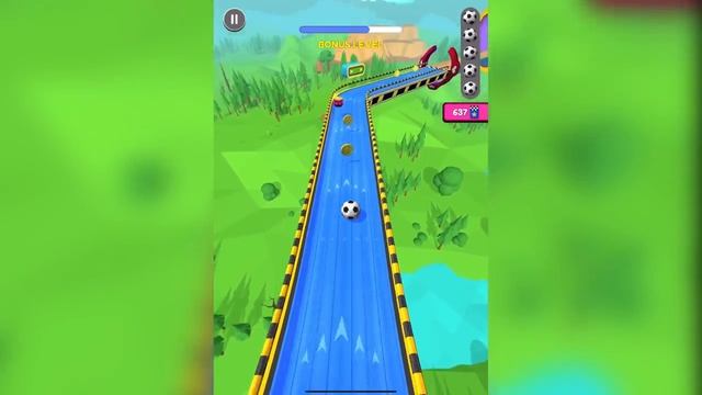 Going Balls  Super Speed run Gameplay New Update Level 264 Bonus level