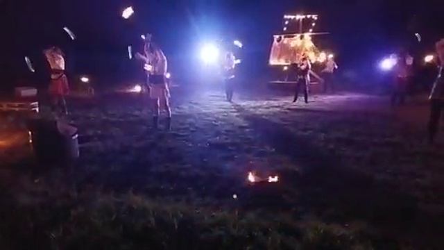 Новая программа шоу-театра огня "Феникс" 12 07 25. Любоград.