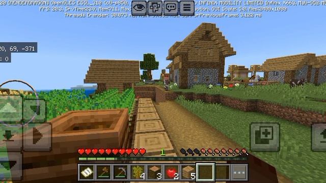 ДЕРЕВЕНЬКА И СЛОМАННЫЙ ПОРТАЛ ЛЕТСПЛЕЙ ПО МАЙНКРАФТУ ОТ АЛЕКСЕЯ #4