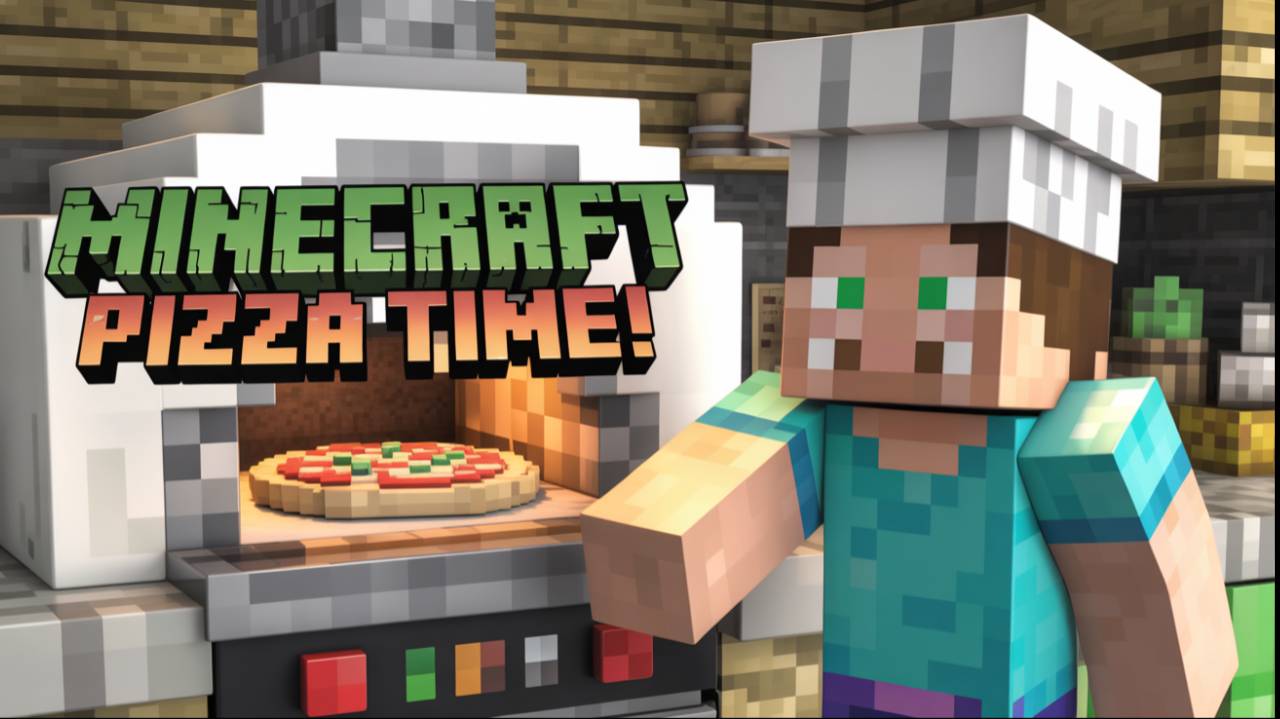 Что будет если открыть свой ресторан в майнрафт?//Pizza time!