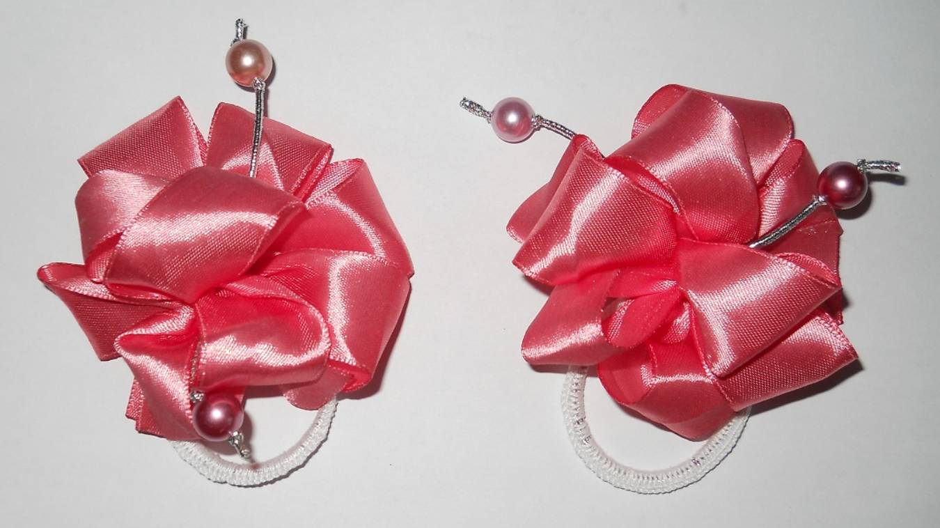 Резинка для волос Розочка