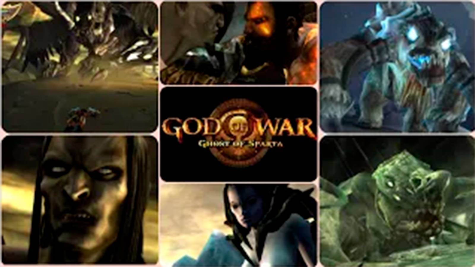 Все боссы Бог Войны. Призрак спарты