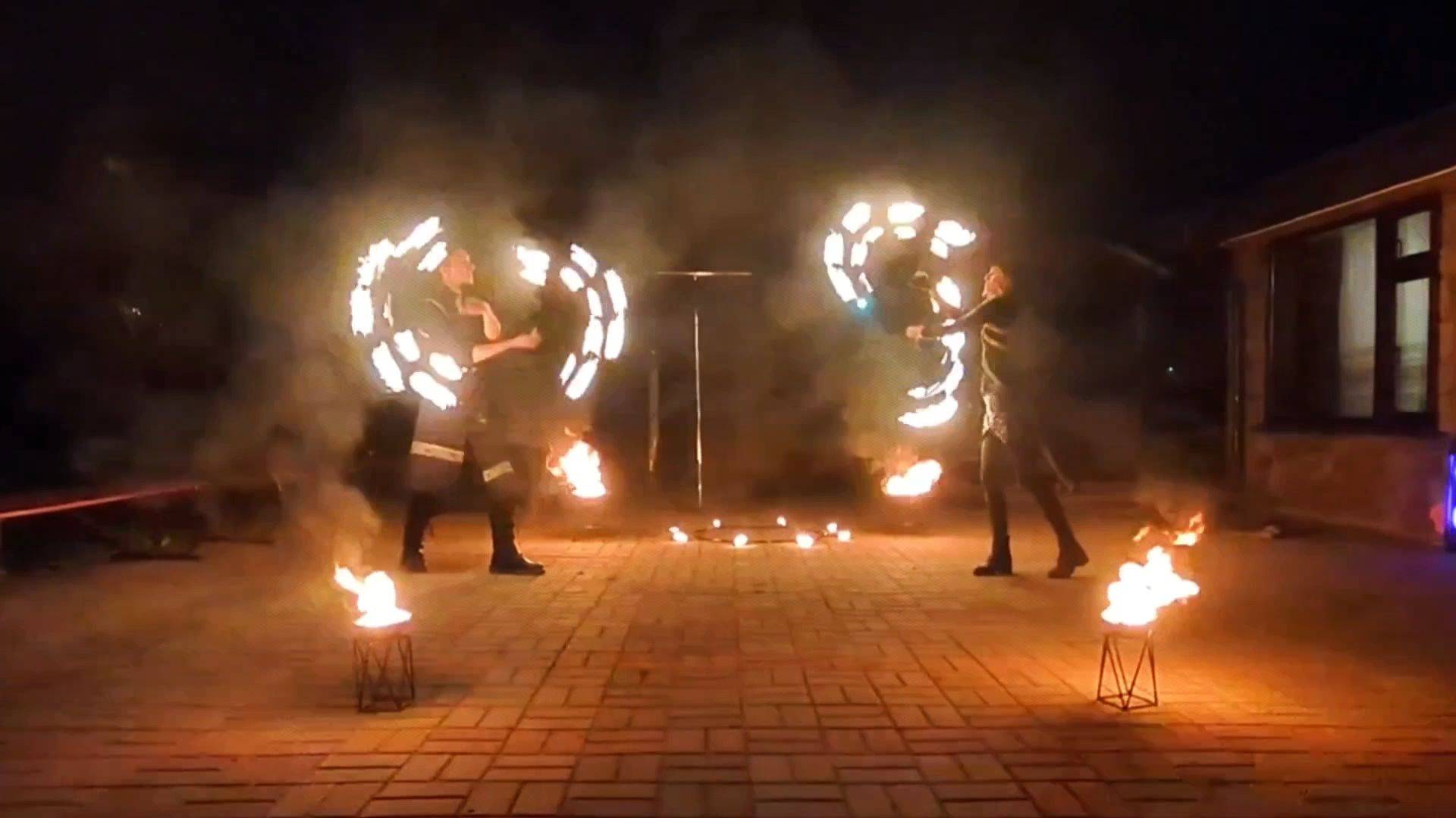 База отдыха «Щукино»: огненное шоу!