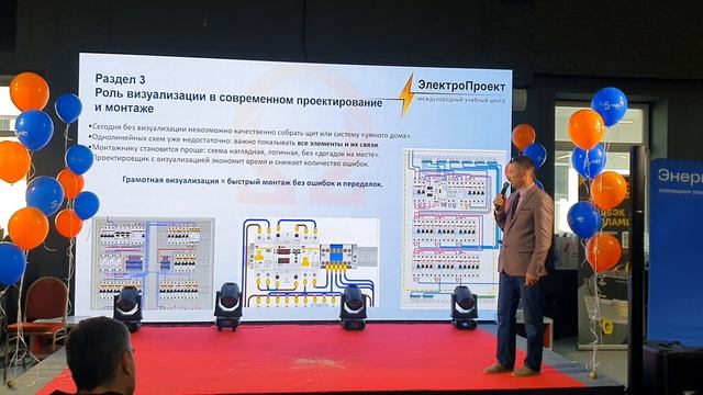 Доклад ЭлекроПроект. Пятий Всероссийский Слет Электриков