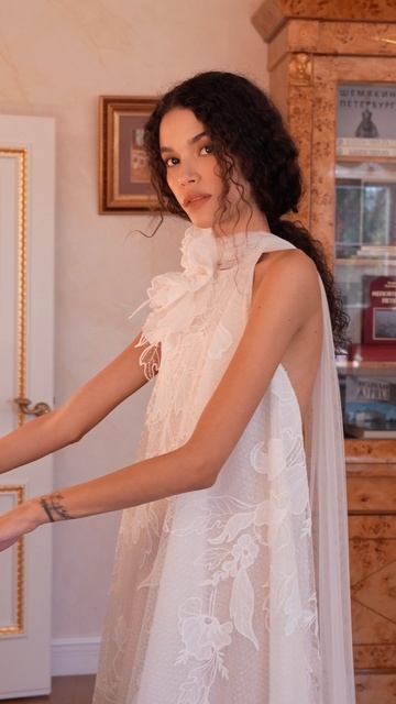 Свадебное платье Лунессия из коллекции «Aristocratka» 2026 от Tatiana Kaplun