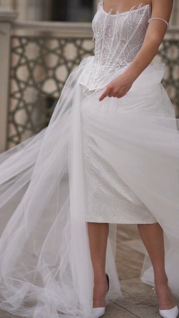 Свадебное платье Норика (1) из коллекции «Only you» 2026 от Marry Mark Glitter