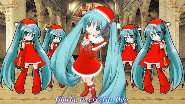 Miku Hatsune - Angels We Have Heard On High (Christmas Song)
